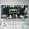 Mad Science Birthday Party - Science Birthday Banner - Scientist ...