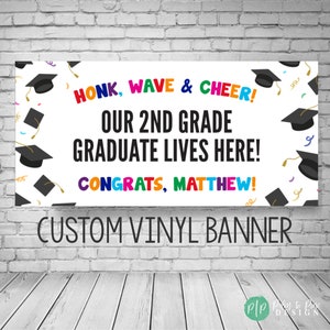 Elementary Graduation Banner Graduation Decor Graduation - Etsy