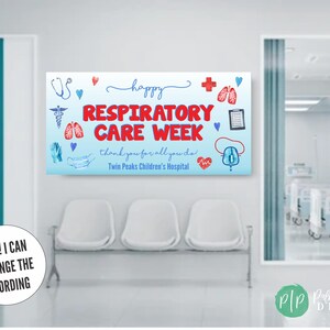 Respiratory Care Week Appreciation Banner, Respiratory Therapist ...
