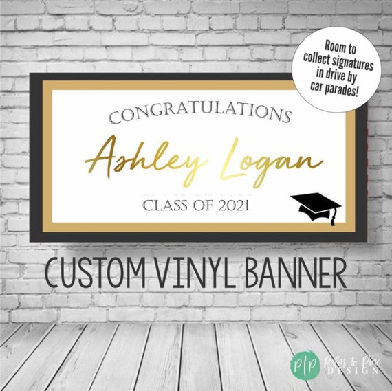 Graduation Banner Graduation Decor Graduation Party Banner - Etsy