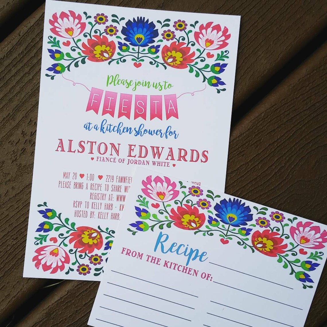 Fiesta Bridal Shower Invitation Fiesta Bridal Shower Invite - Etsy