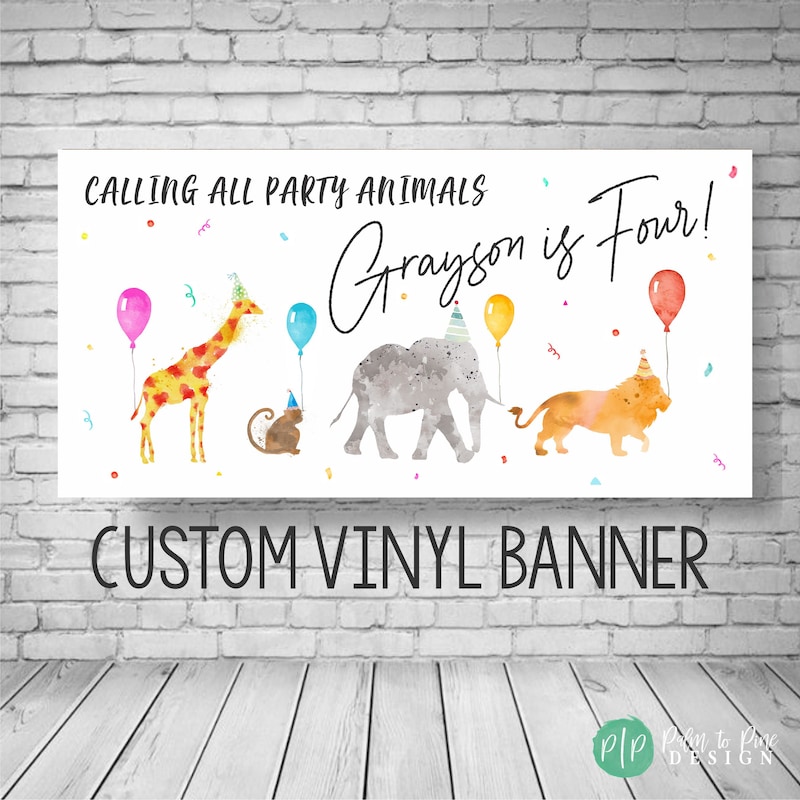 Party Animal Banner - Etsy