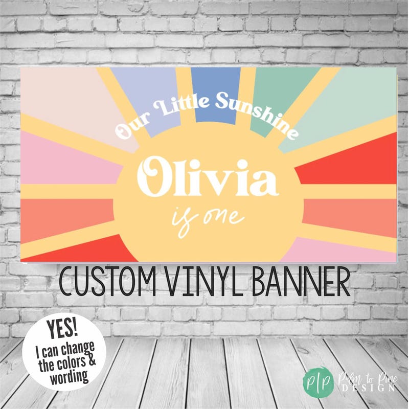Sunshine Banner - Etsy