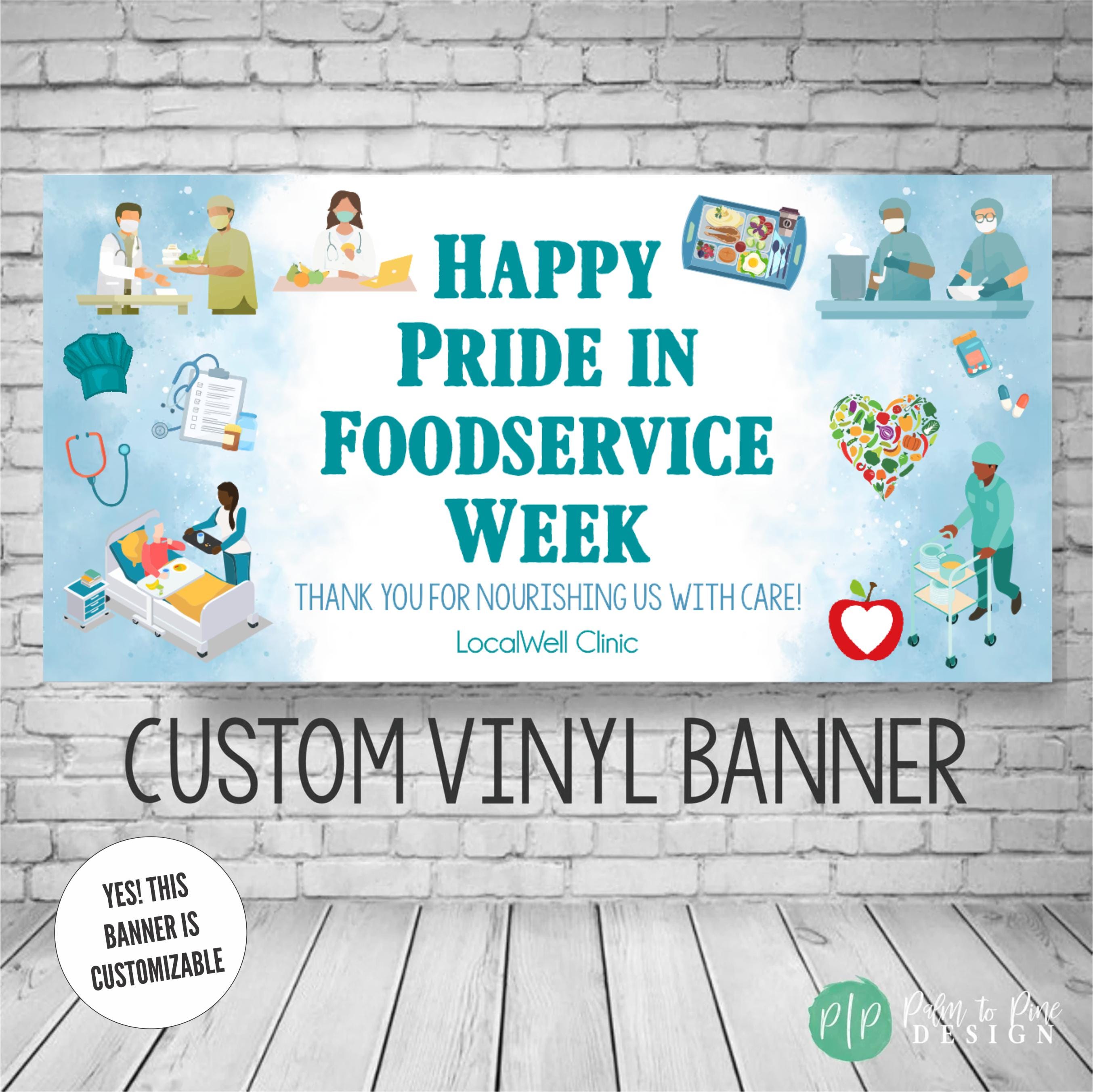 Healthcare Foodservice Workers Week Banner, Dietitian Nutritionist ...