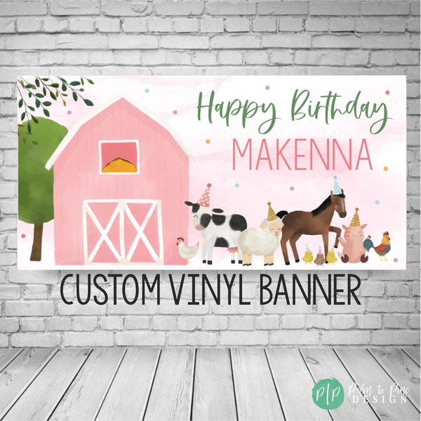 Girls Farm Birthday - Etsy