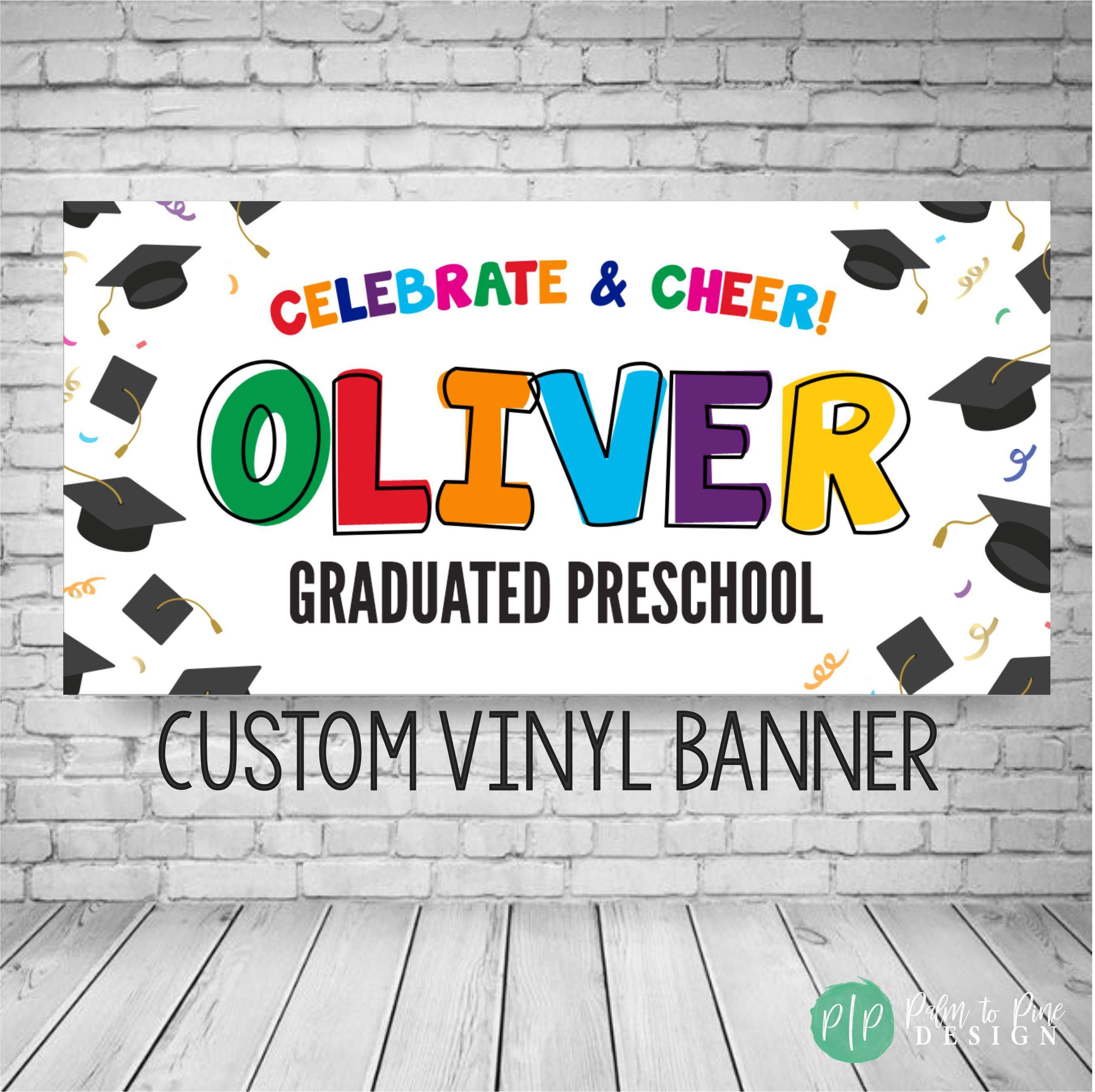 Elementary Graduation Banner, Graduation Decor, Graduation Printable ...