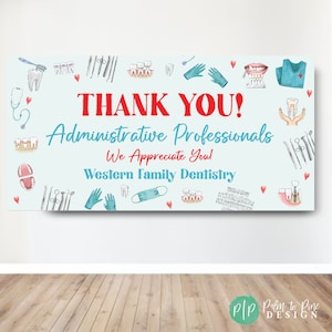 Dental Hygienists Appreciation Banner, Dental Appreciation Week Decor ...