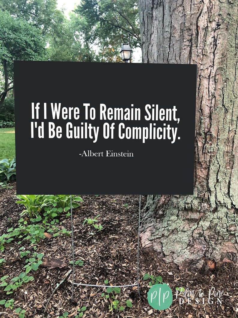 Bureaucracy Yard Sign, Social Justice, Human Rights, Activists Protest ...