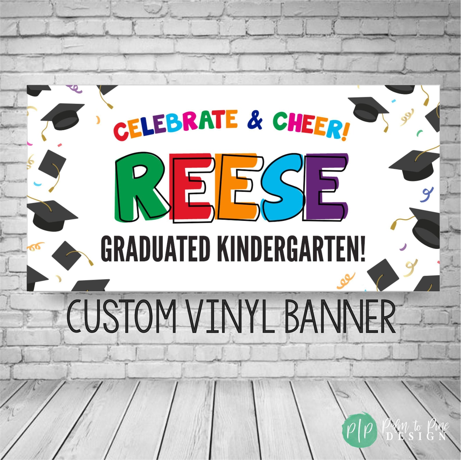 Elementary Graduation Banner, Graduation Decor, Graduation Printable ...