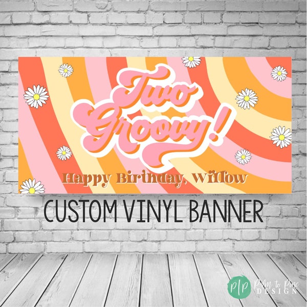 Groovy Birthday - Etsy