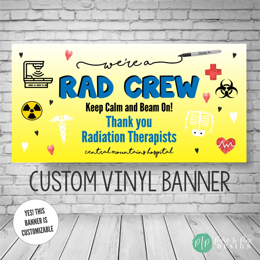 Radiology Technology Week Banner, Radiation Therapy Appreciation Week ...