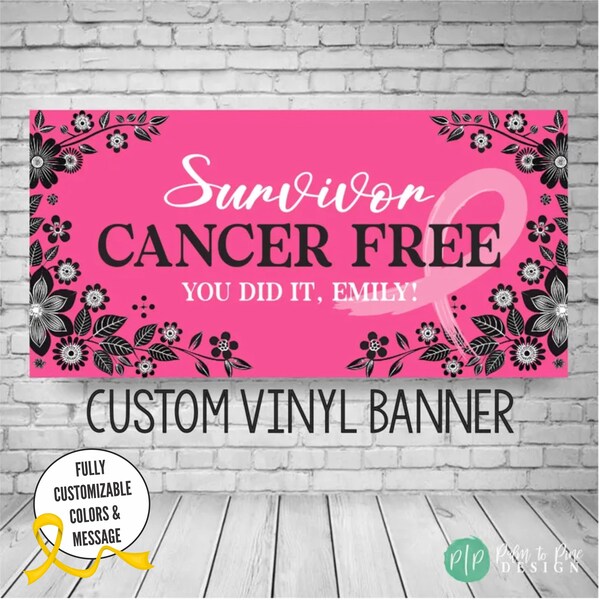Cancer Free Party - Etsy