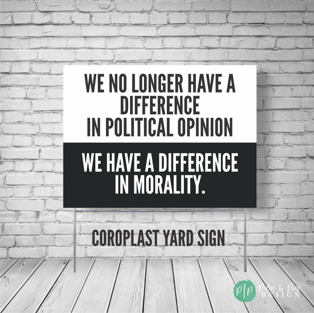 Vote Yard Sign, Political Yard Sign, Human Rights Sign, Hands off Rally ...