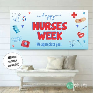 Neonatal Nurses Week Appreciation Banner Nurses Week Decor - Etsy