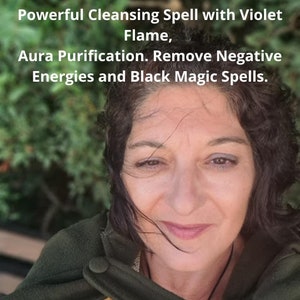 POWERFUL Cleansing Spell With Violet Flame, Aura Purification, Remove Negative Energies and ...
