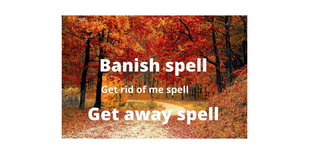 Banish Spell DIY Extremely Effective Italian Banish Ritual - Etsy