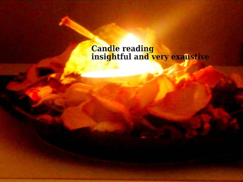 Candle Flame Reading Ceromancy Response in 24 Hours pdf | Etsy