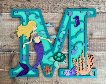 Under the Sea Letter | Etsy