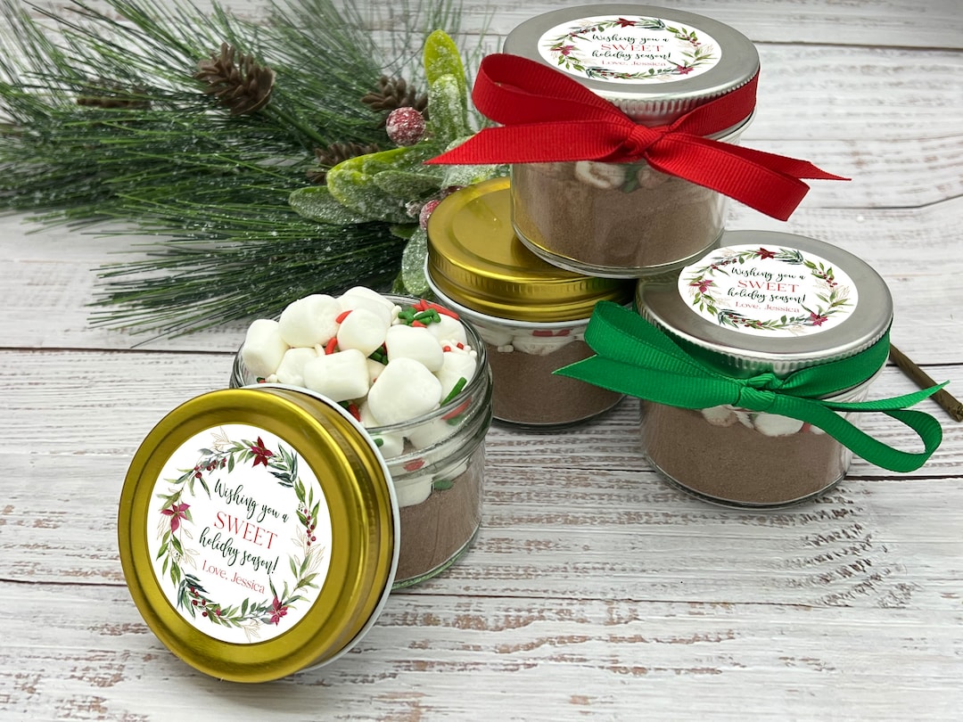 Hot Chocolate Favors-mini Hot Chocolate Gift Favors, Hot Cocoa Holiday ...