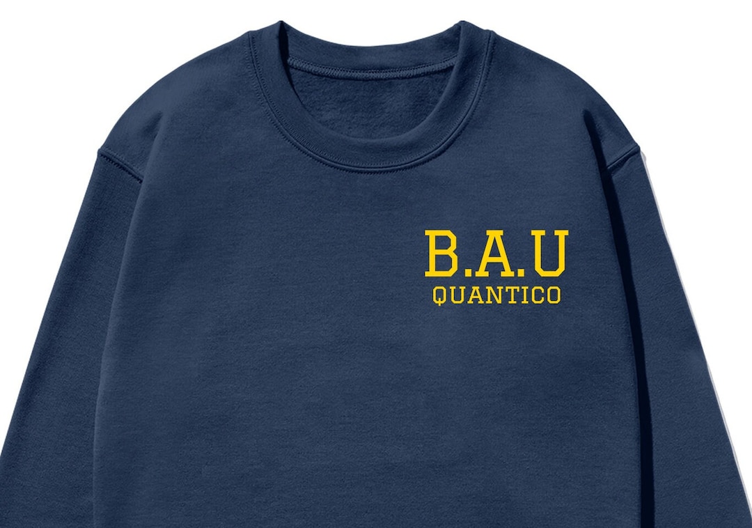 BAU Sweatshirt Quantico Special Agent Spencer Reid Sweatshirt Vintage ...