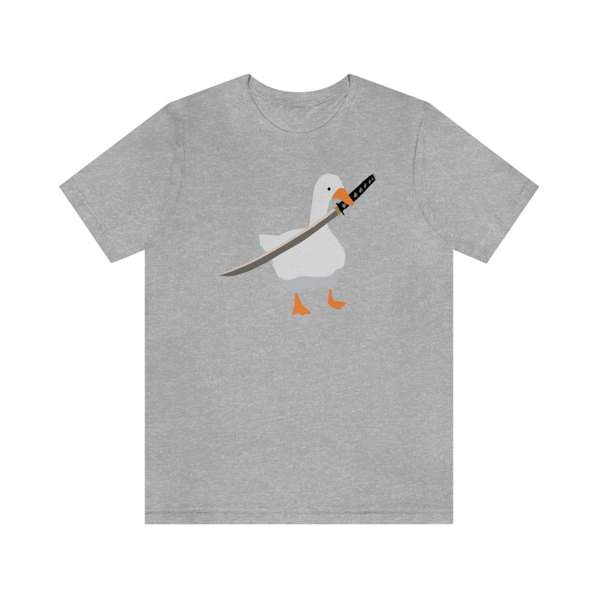 Duck With Katana Shirt Sword Duck Wielding a Katana Shirt - Etsy