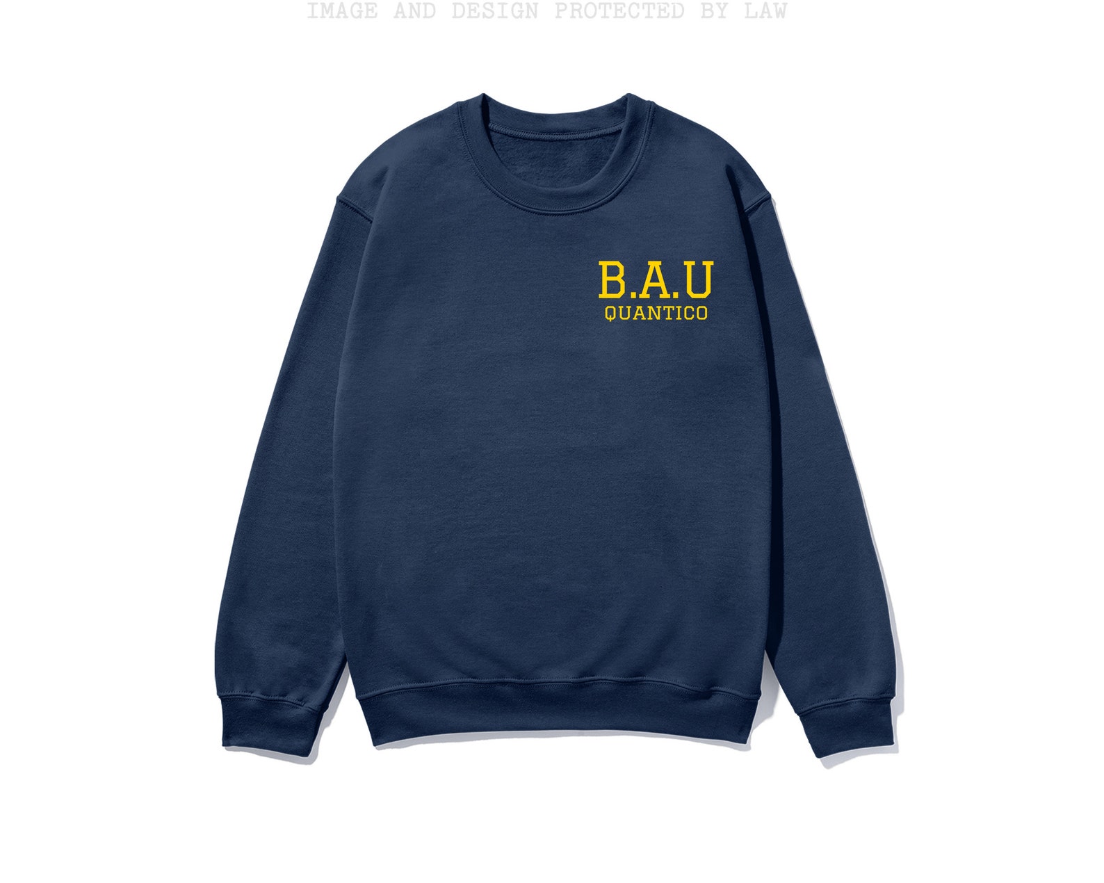 BAU Sweatshirt Quantico Special Agent Spencer Reid Sweatshirt Vintage ...