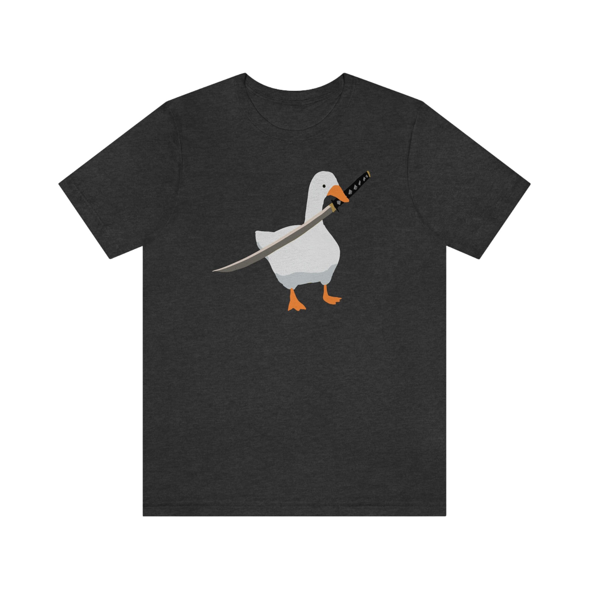 Duck With Katana Shirt Sword Duck Wielding a Katana Shirt - Etsy