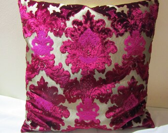 Magenta Cushion - Etsy UK