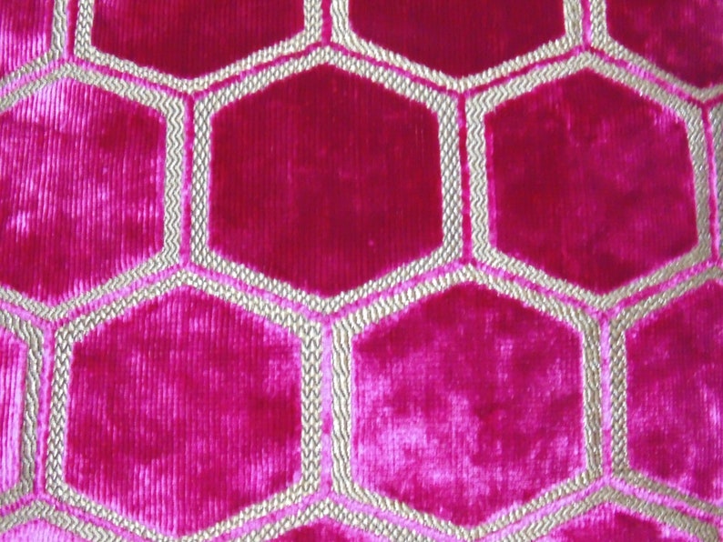 Designers Guild Fabric Manipur Fuchsia Cushion Cover / Pillow - Etsy