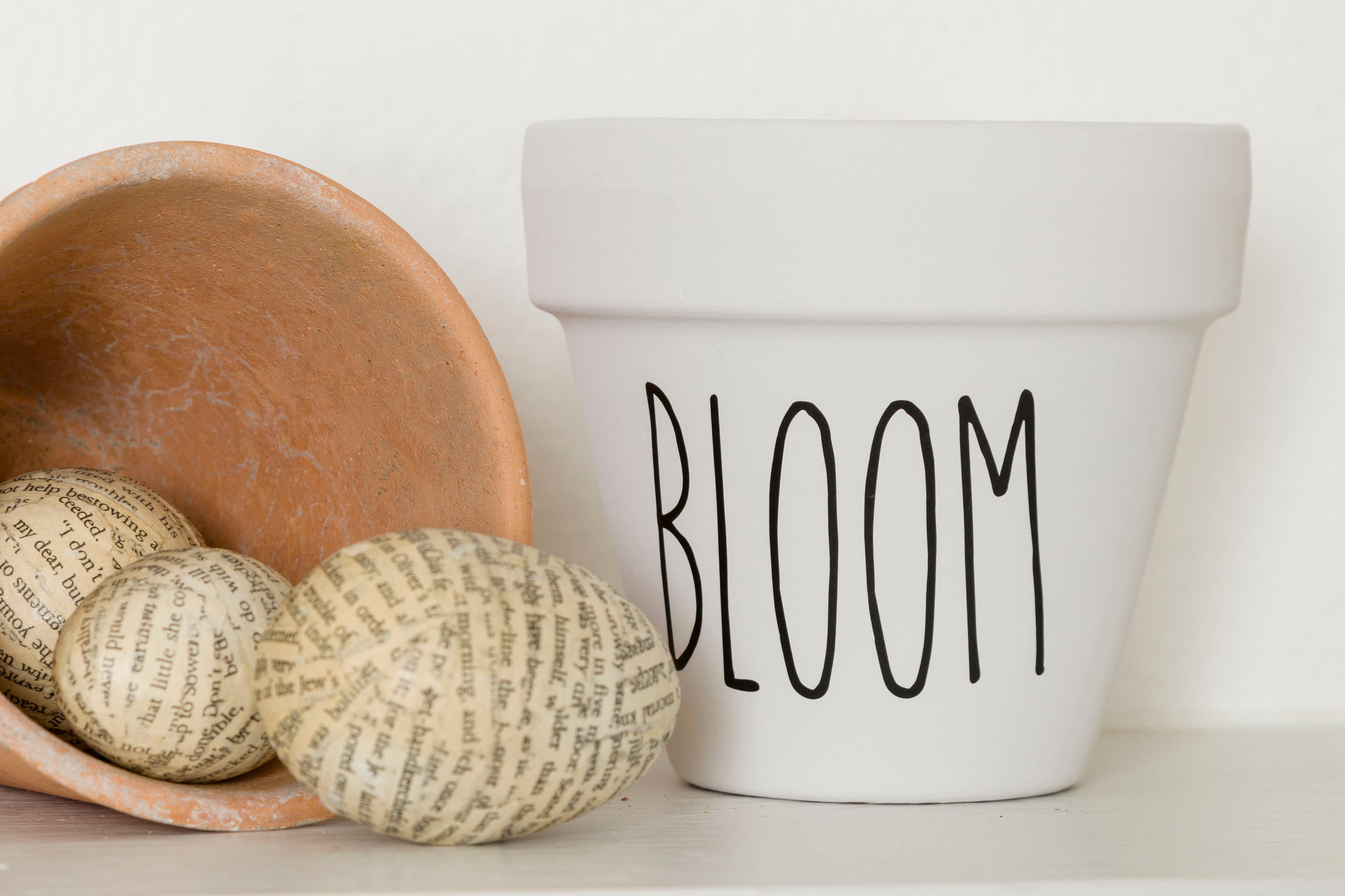 Rae Dunn Inspired Words "hello" "spring" "bloom" SVG, PNG, JPG Design ...