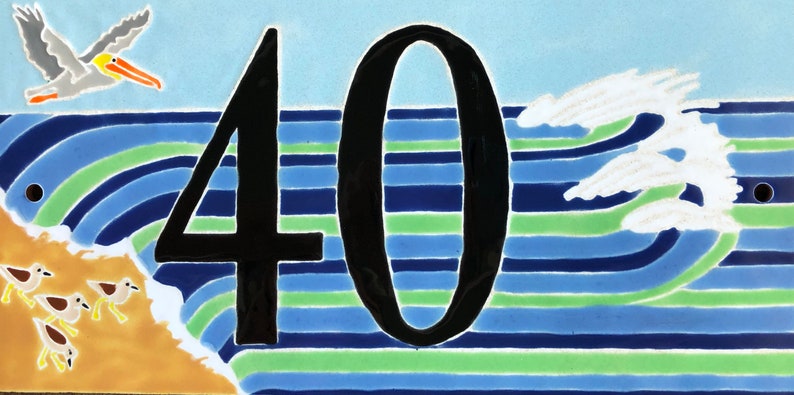 Wave Beach Sign - Etsy