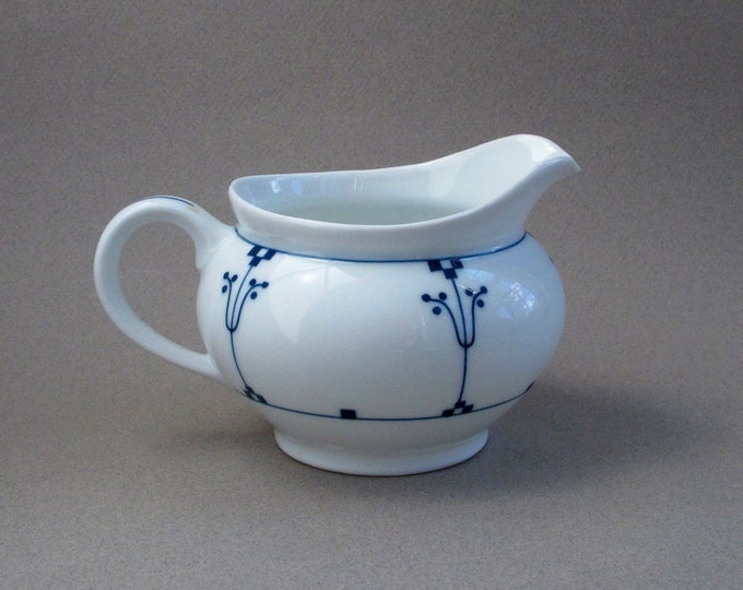 Bayrisch Blau Blue and White Porcelain Milk Pitcher Bavaria - Etsy
