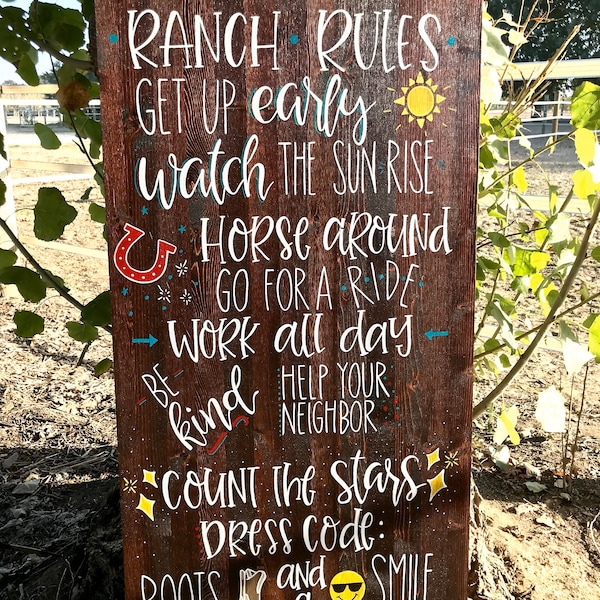 Paint Wood Sign - Etsy