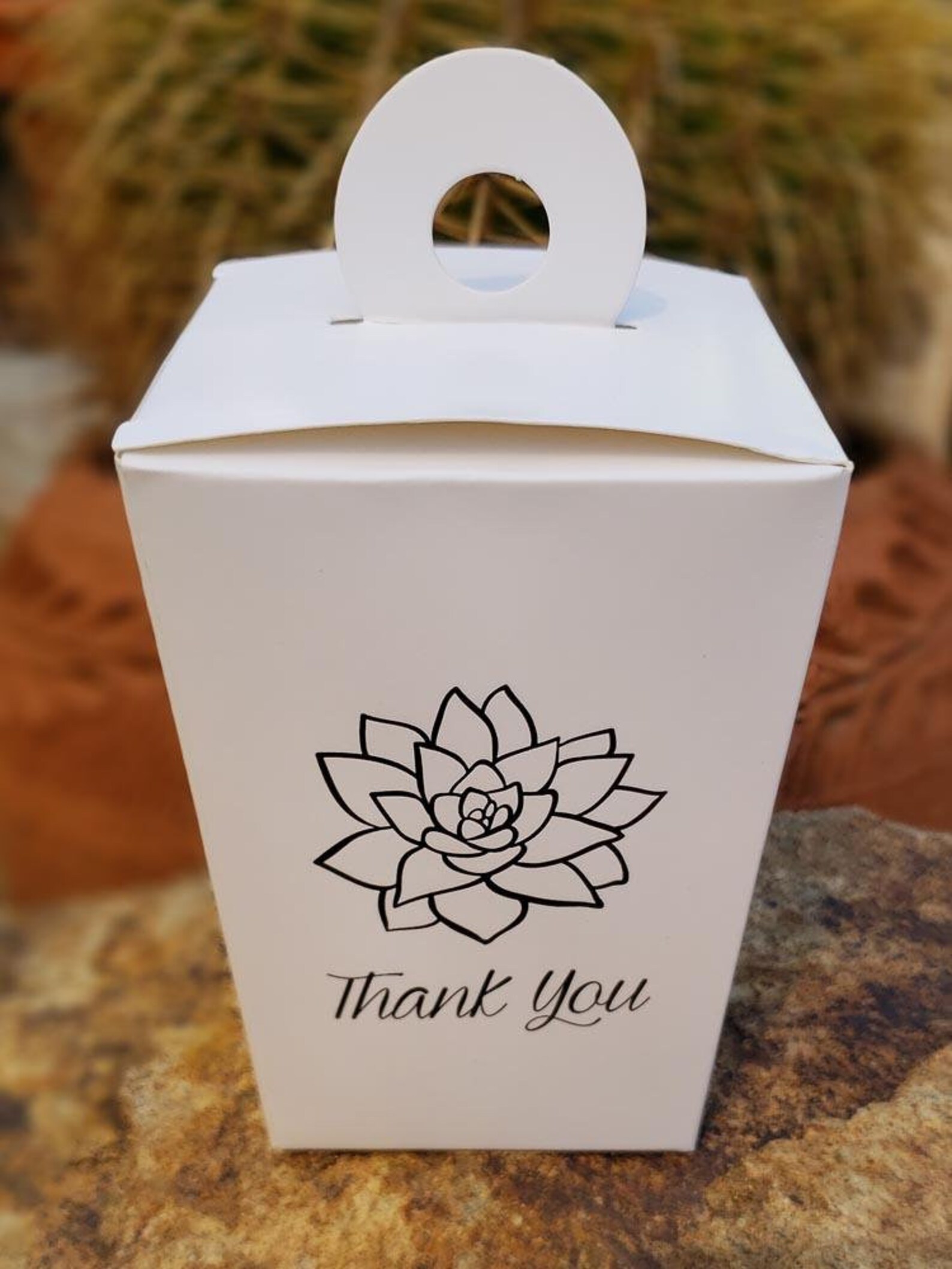 Guest Travel Box - Thank You or Blank - to Go Box for Weddings, Showers ...