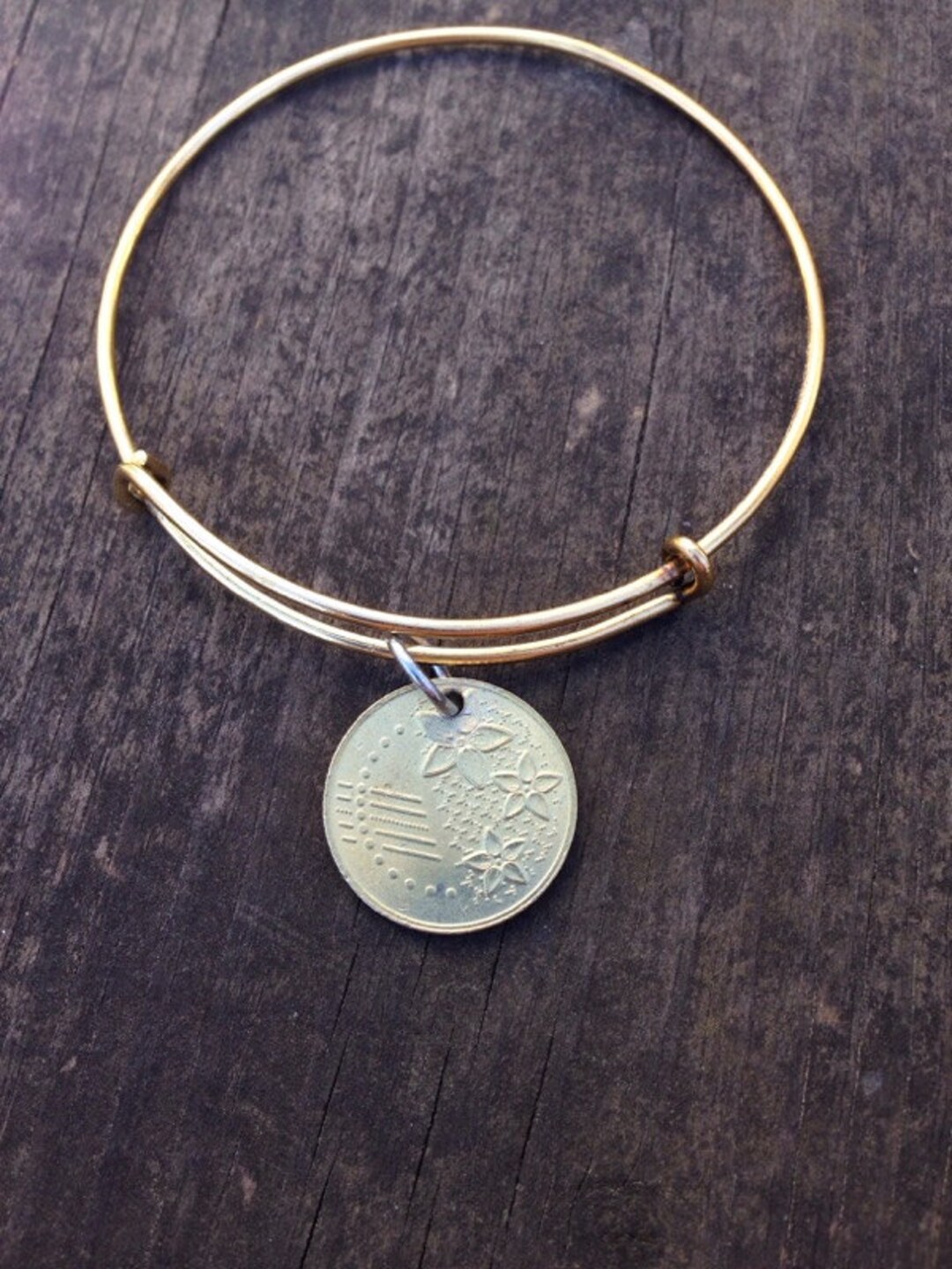 Malaysia 20 Cents Newest Expandable Wire Bangle Bracelet - Etsy