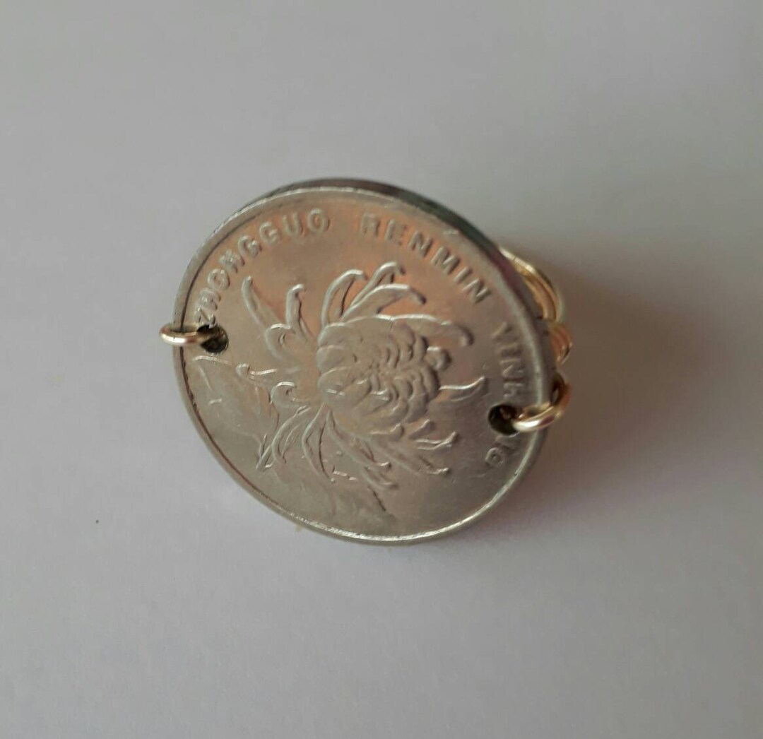 China 1 Yuan Wire Wrapped Ring - Etsy