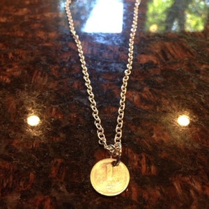 Israel 1 Agorah Coin Necklace - Etsy