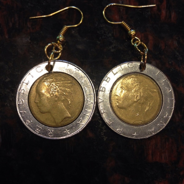 Coin Earrings - Etsy