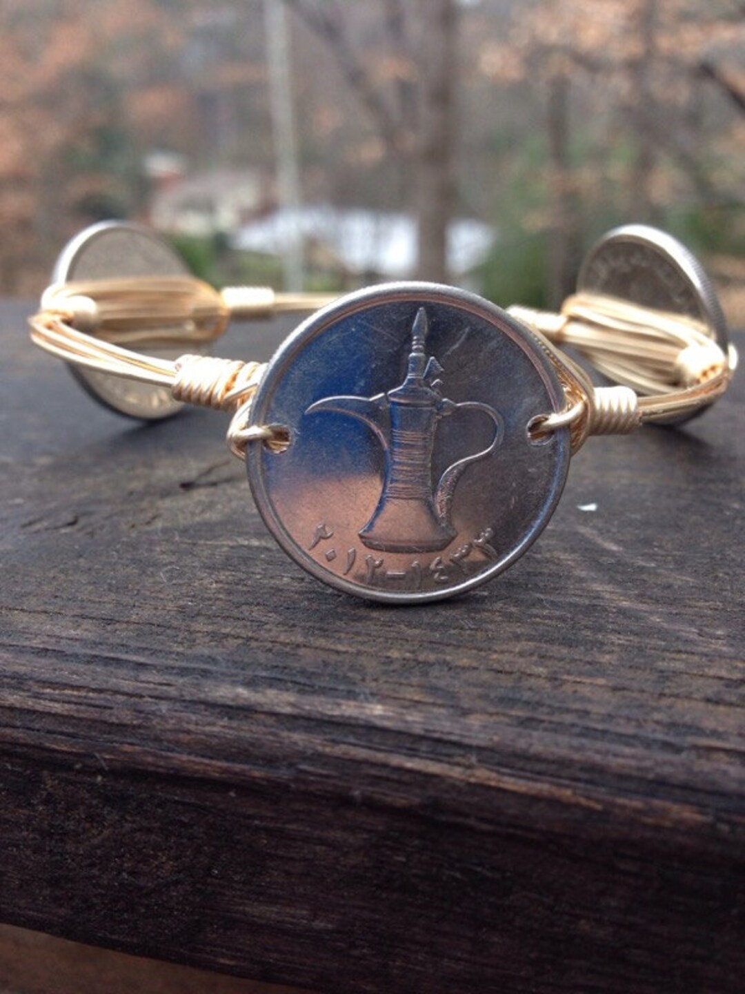 United Arab Emirates 1 Dirham Bourbons and Boweties Style Wire Wrapped ...