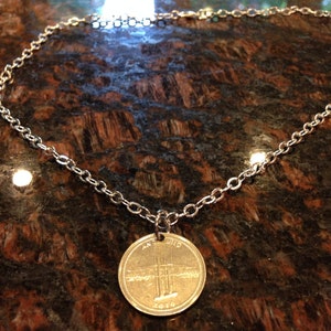 Indonesia 1000 Rupiah Coin Necklace - Etsy
