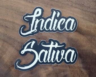 Indica Stickers | Etsy
