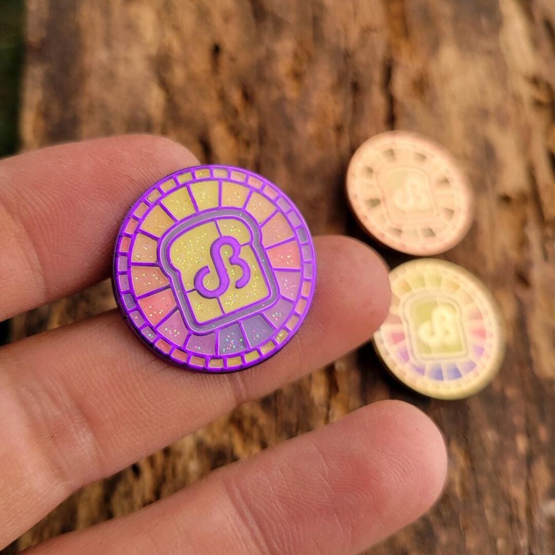 Sacred Slice 2.0 Daily Bread Inspired Hat Pin LIMITEDEDITION Heady Hat ...