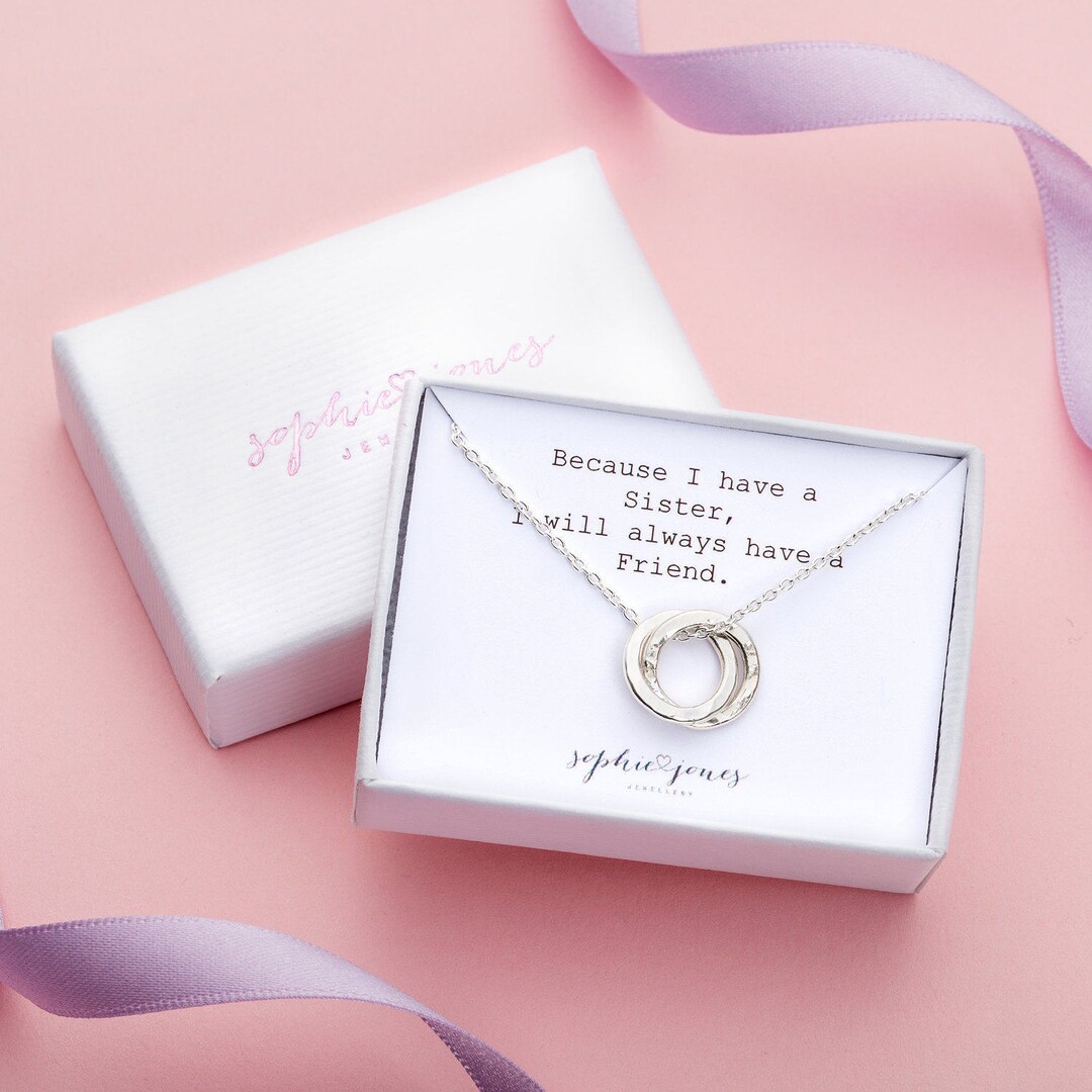 Sisters Necklace - Sister Gift - Sister Necklace - Sister Jewellery ...