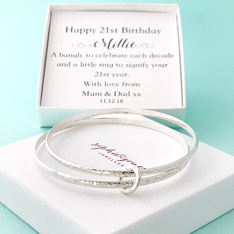 21st Birthday Ring - Etsy