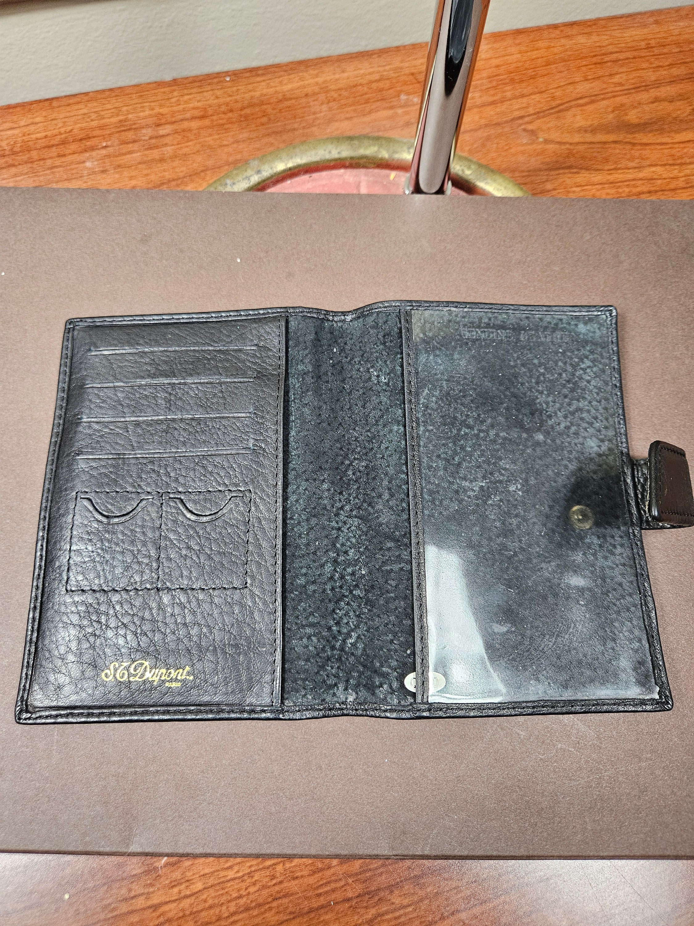 Auth S.t.dupont Paris Genuine Leather Men Wallet - Etsy