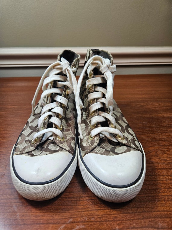 coach signature brown high - Gem