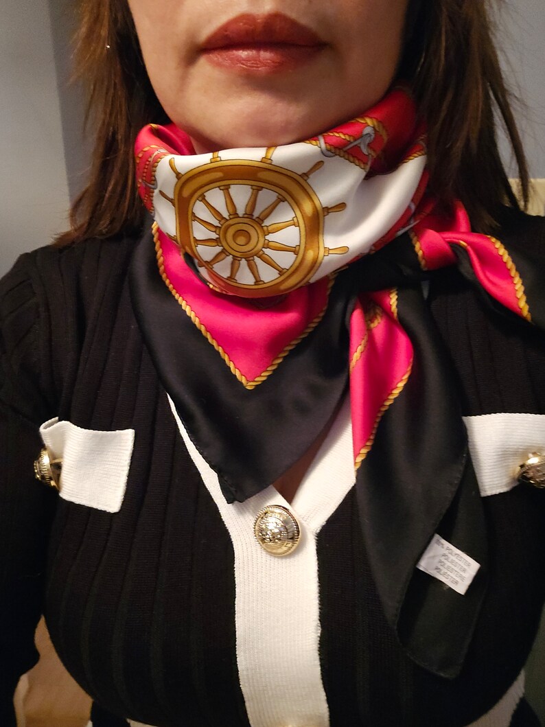 100% Polyester Made in Italy Scarf - Etsy