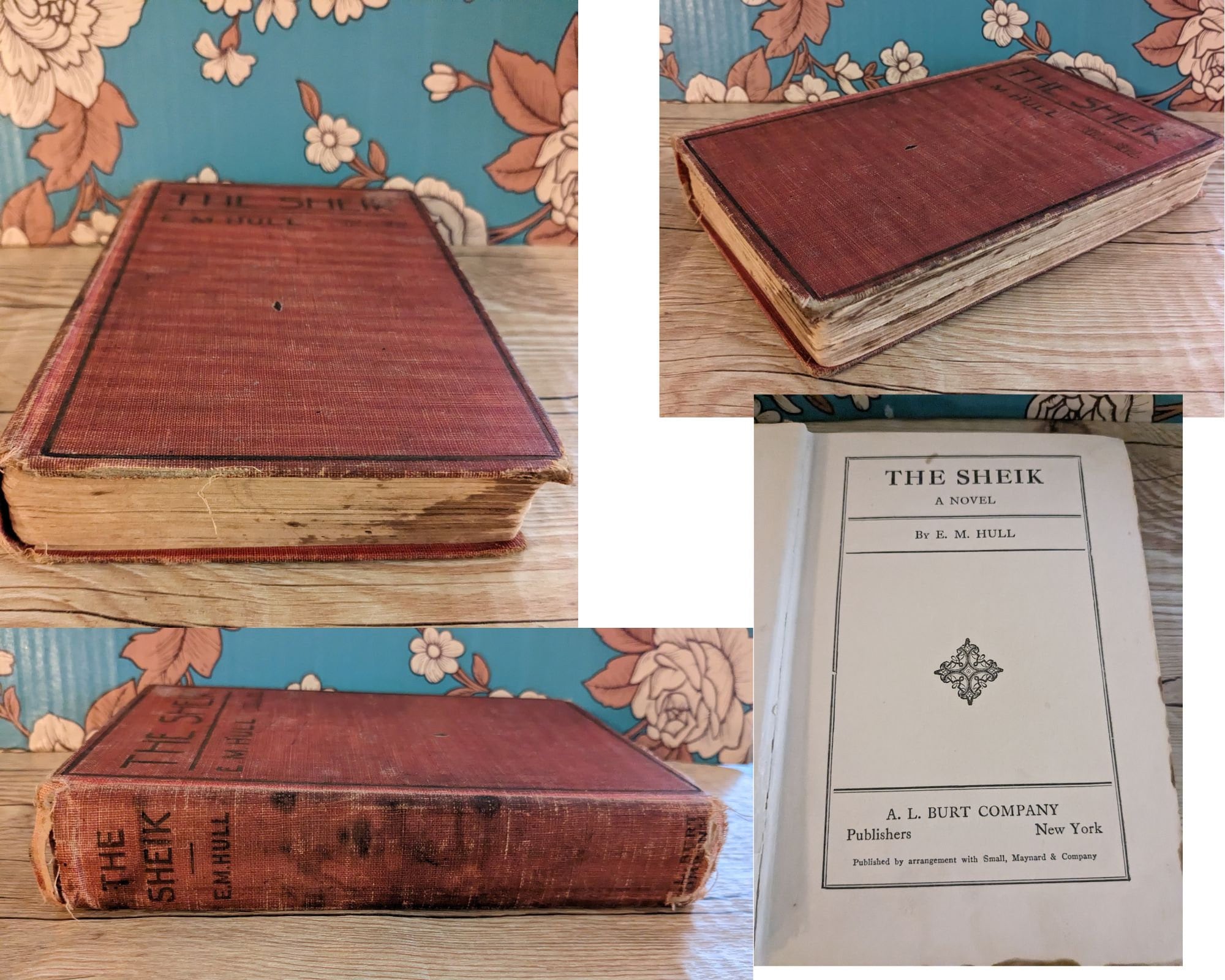 Antique THE SHEIK by E.M. (edith Maude) Hull - 1921 - Etsy