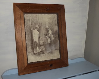 Vintage Mother & Daughter Framed Print R. Hendrickson - Etsy