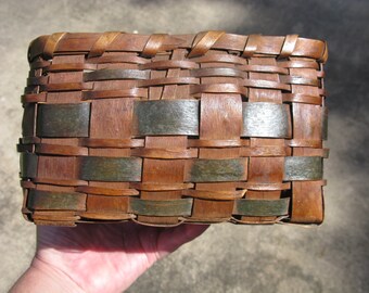 Woven Ash Basket | Etsy